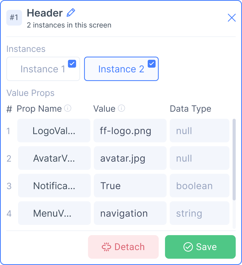 Components & Props – Locofy Docs