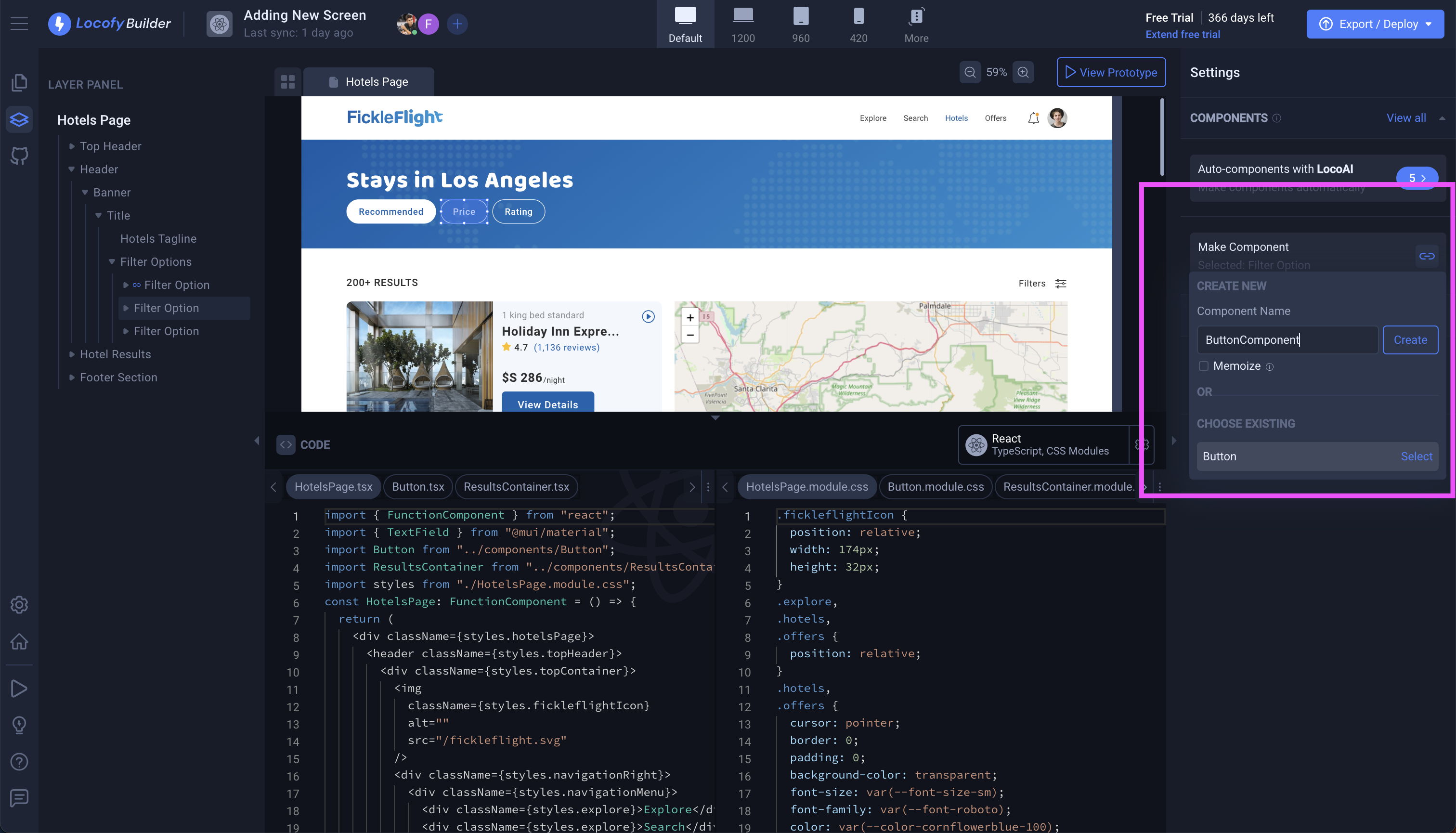 Integrating A New Screen Into An Existing Code Base Locofy Docs 5791