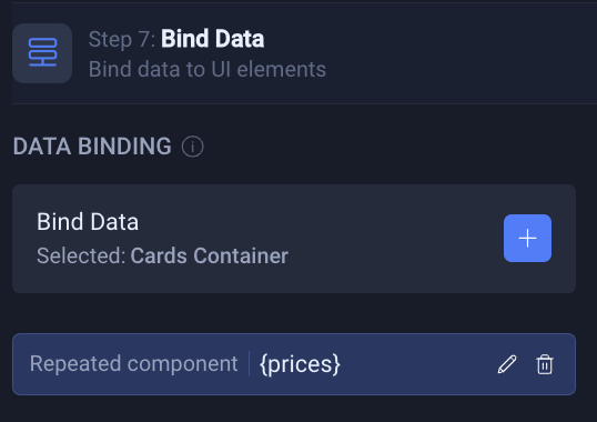 Data Binding – Locofy Docs