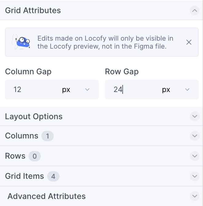 Working with CSS Grids – Locofy Docs