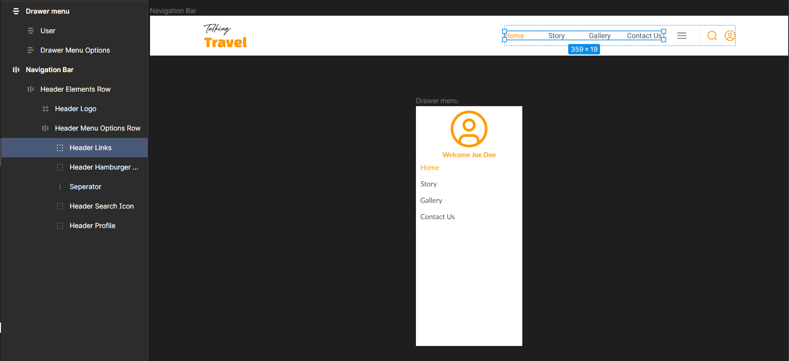 Exporting A Responsive Navbar For Your Existing Repository Locofy Docs
