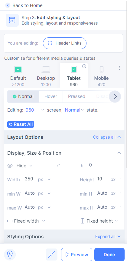 Exporting a responsive navbar for your existing repository – Locofy Docs