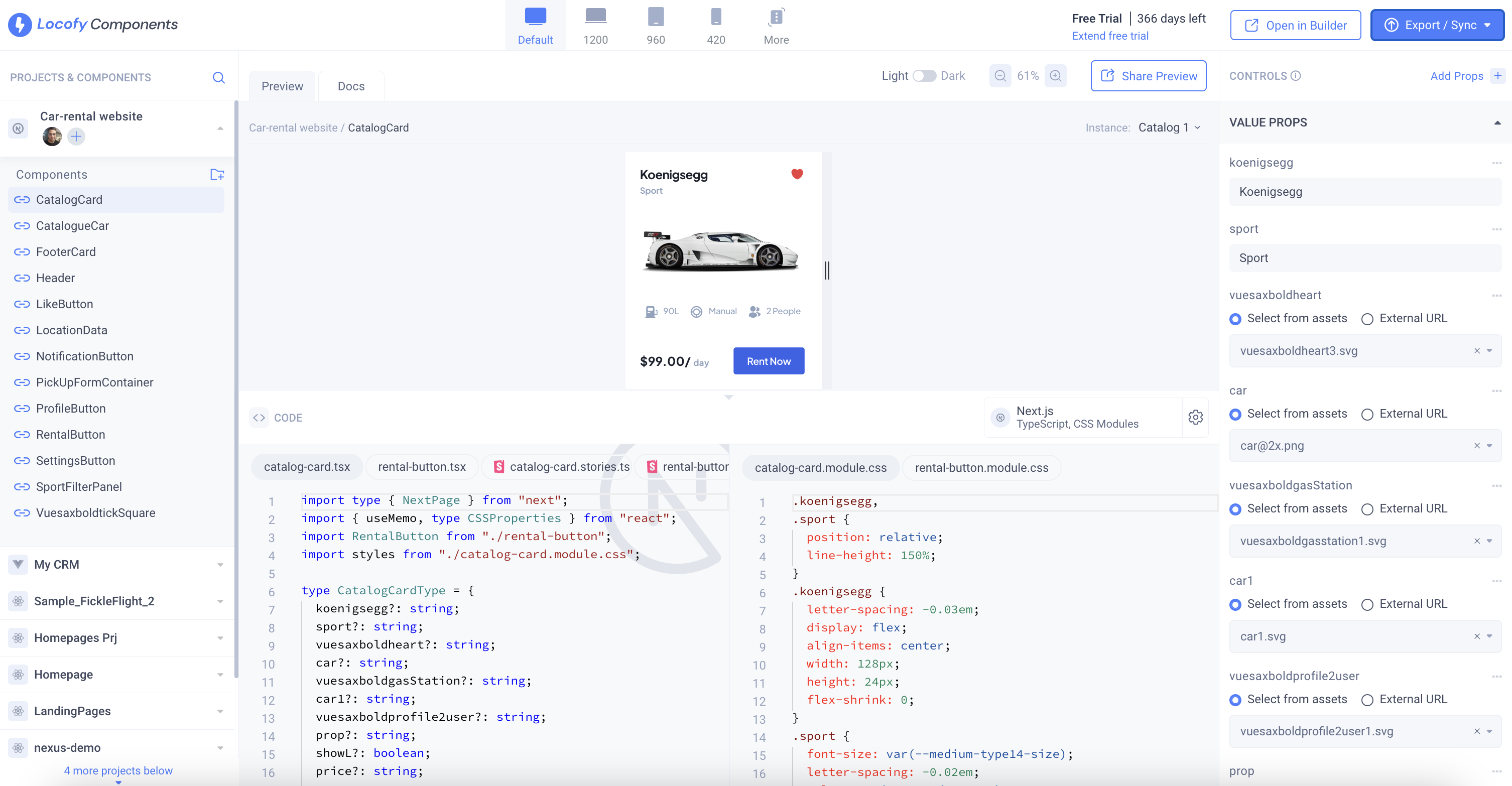 Locofy Components – Locofy Docs