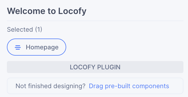 Plugin Overview & Step-By-Step Flow – Locofy Docs