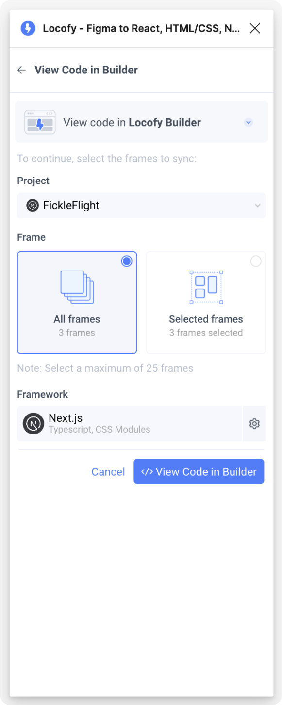 Exporting Nextjs Or Gatsby Code Locofy Docs