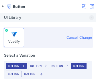 Working with Vuetify Components – Locofy Docs